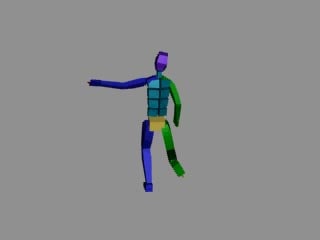 Motion Character Studio Biped fight hand combat