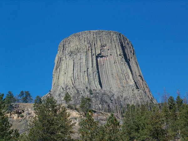 Stock JPEG devils tower formation