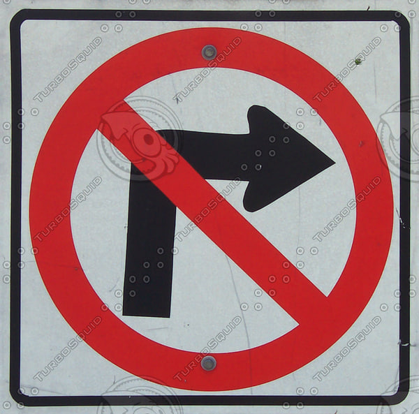 Texture JPEG sign no right