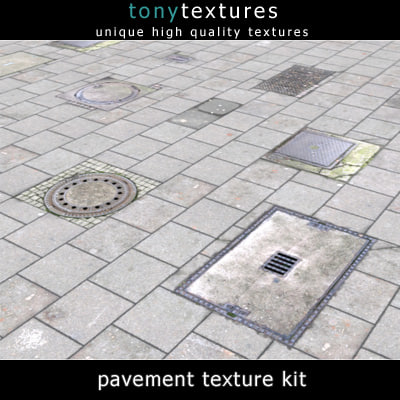 Texture Photoshop pavement sidewalk road