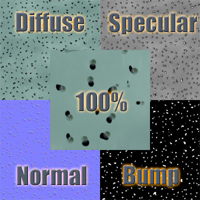 Texture JPEG Rain Drops normal