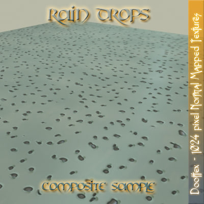 Texture JPEG Rain Drops normal