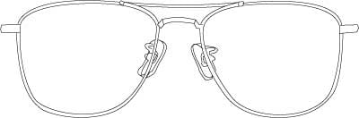 Shapes Adobe Illustrator Spectacles glasses frames