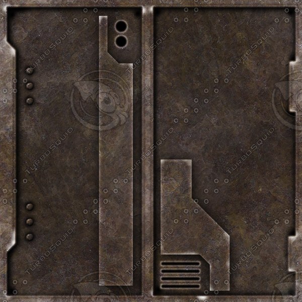 Texture PNG wall sci fi metal
