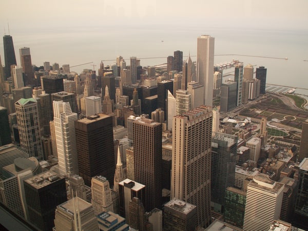 Stock PNG a chicago skyline