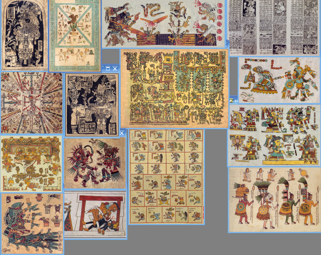 Texture JPEG mesoamerica codices scrolls