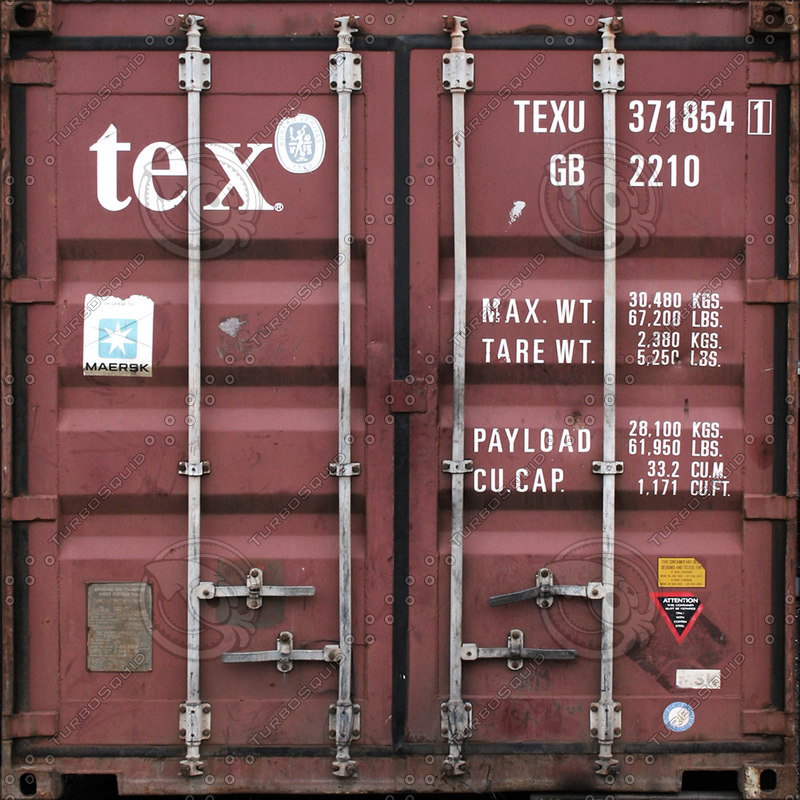 Texture JPEG container metal steel