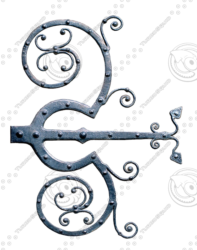 Texture JPEG door hinge hi