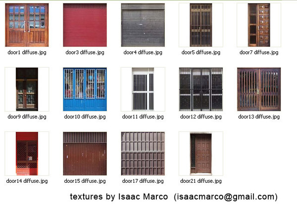 Texture JPEG Doors Door Builds