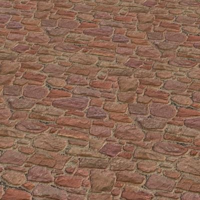 Texture JPEG brick red cobble
