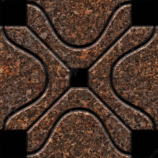 Texture PNG Rusty Seamless Tileable