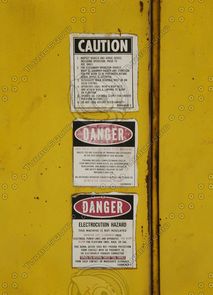 Texture JPEG sign old danger