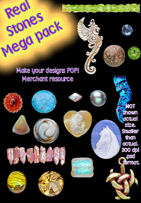 General Photoshop stones gems textures