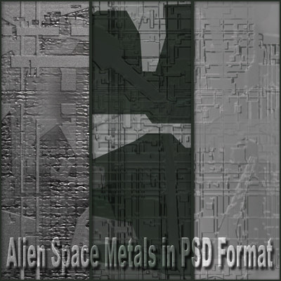 Texture Photoshop alien ship space