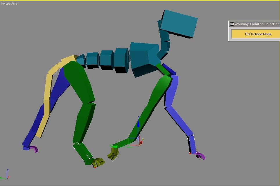 Motion Dog Walking Four