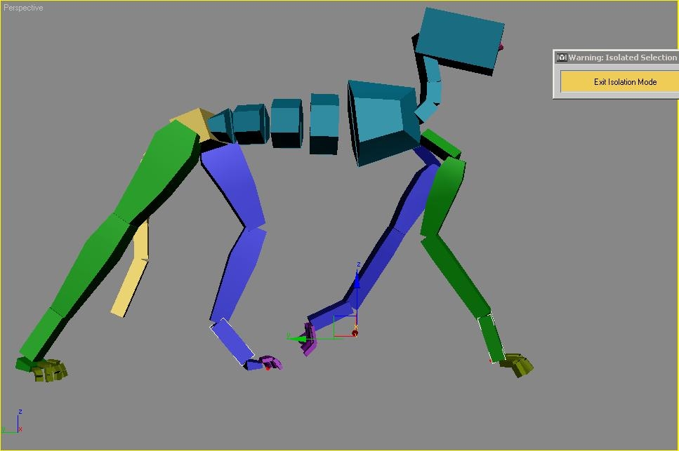 Motion Dog Walking Four