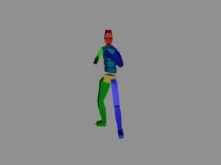 Motion Character Studio Biped fight hand combat