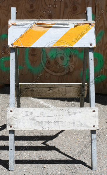 Texture JPEG construction safety barrier