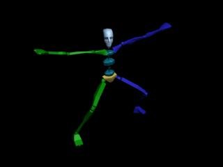 Motion Character Studio Biped Kung Fu Pose