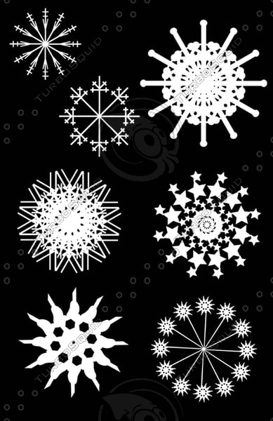 Shapes Adobe Illustrator snowflakes snow flake