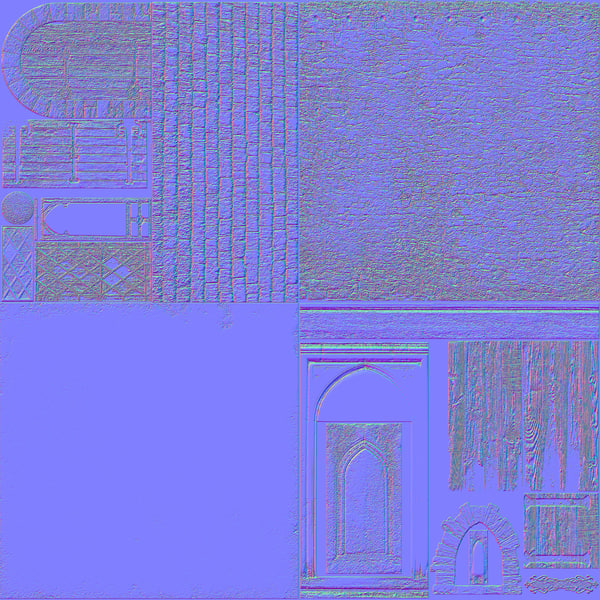 Texture JPEG castle tower fortress