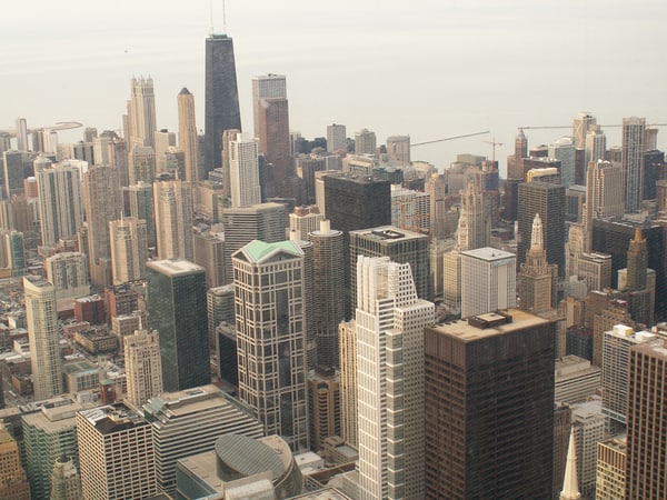 Stock PNG a chicago skyline
