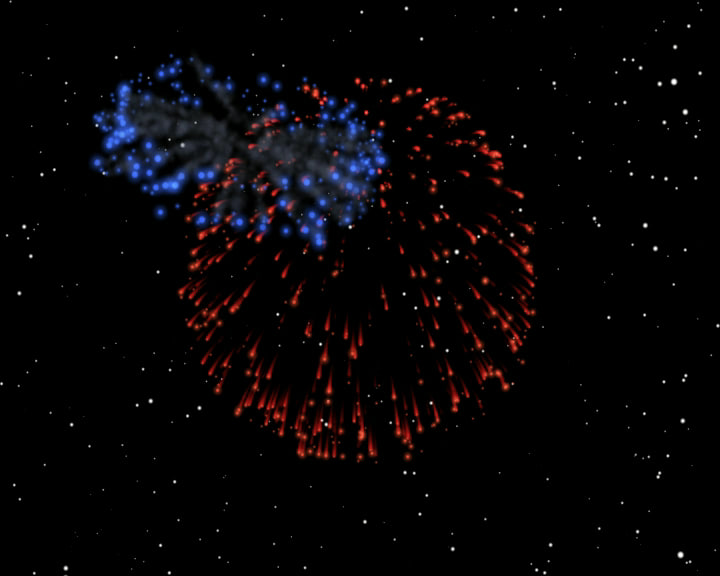 General AVI Fireworkds american 4th