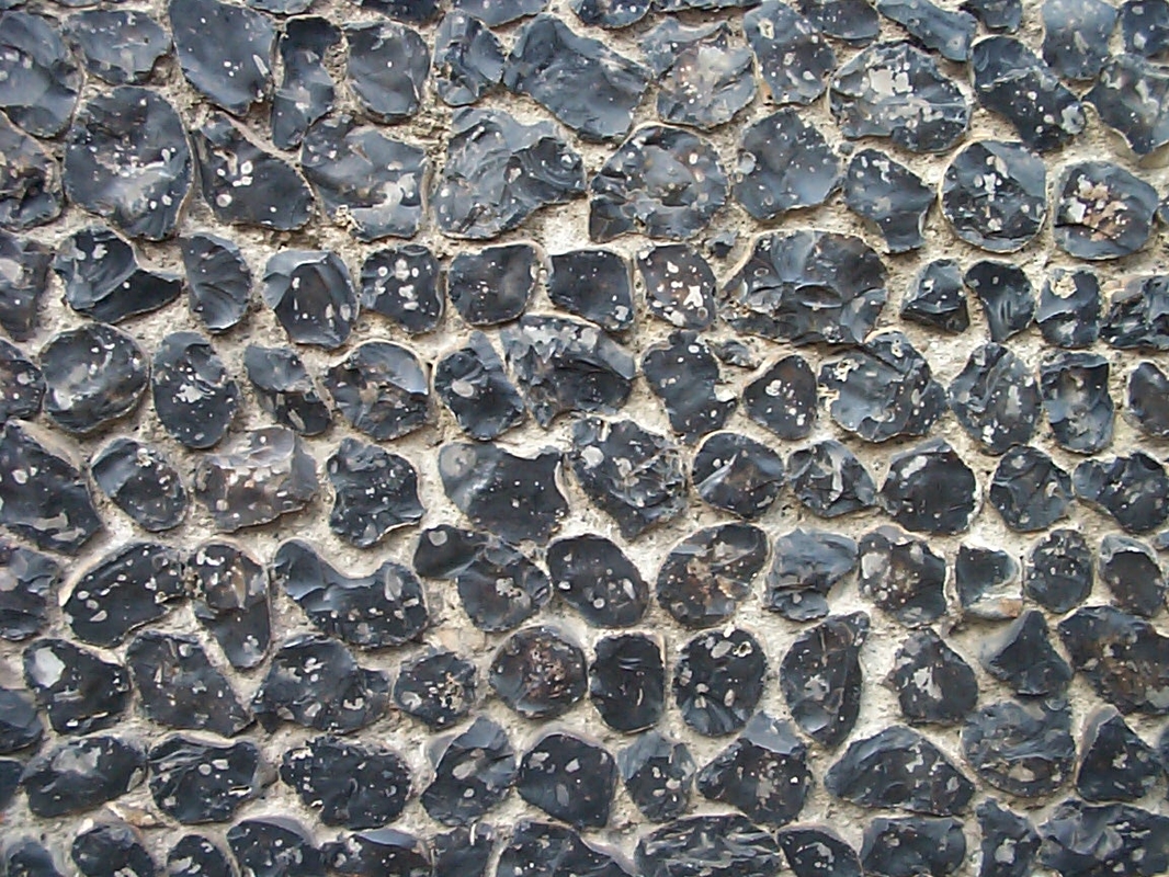 Texture JPEG flint wall bricks