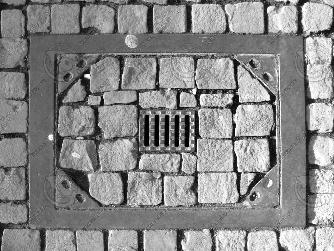 Texture JPEG gulli manhole cover
