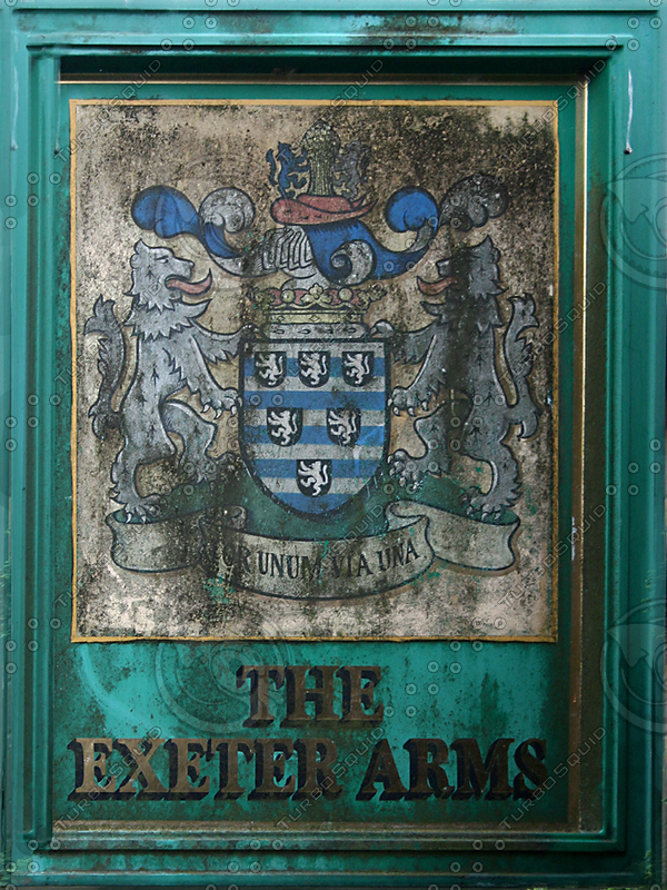 Texture JPEG pub sign exeter