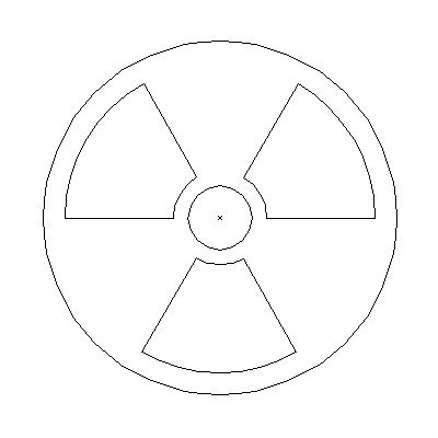 Shapes Adobe Illustrator radiation icon radioactive