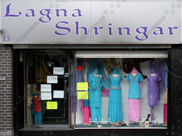 Texture JPEG shop front store