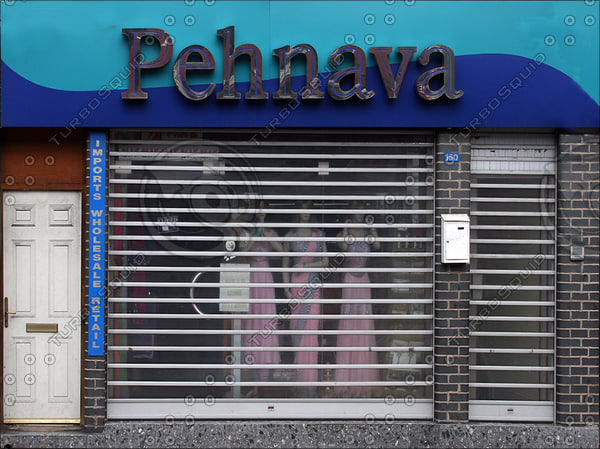 Texture JPEG shop facade front
