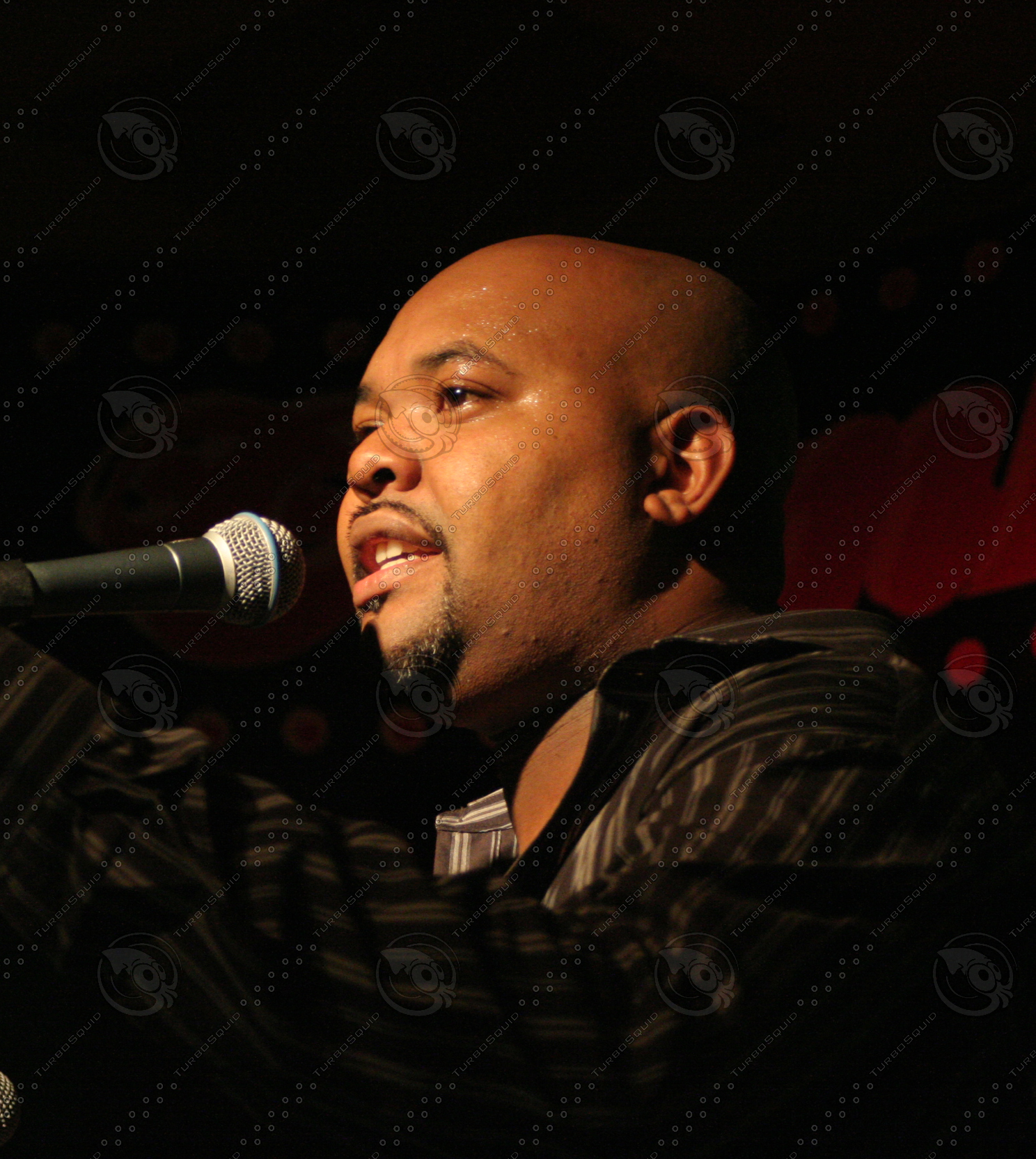 Stock JPEG Jazz singer club