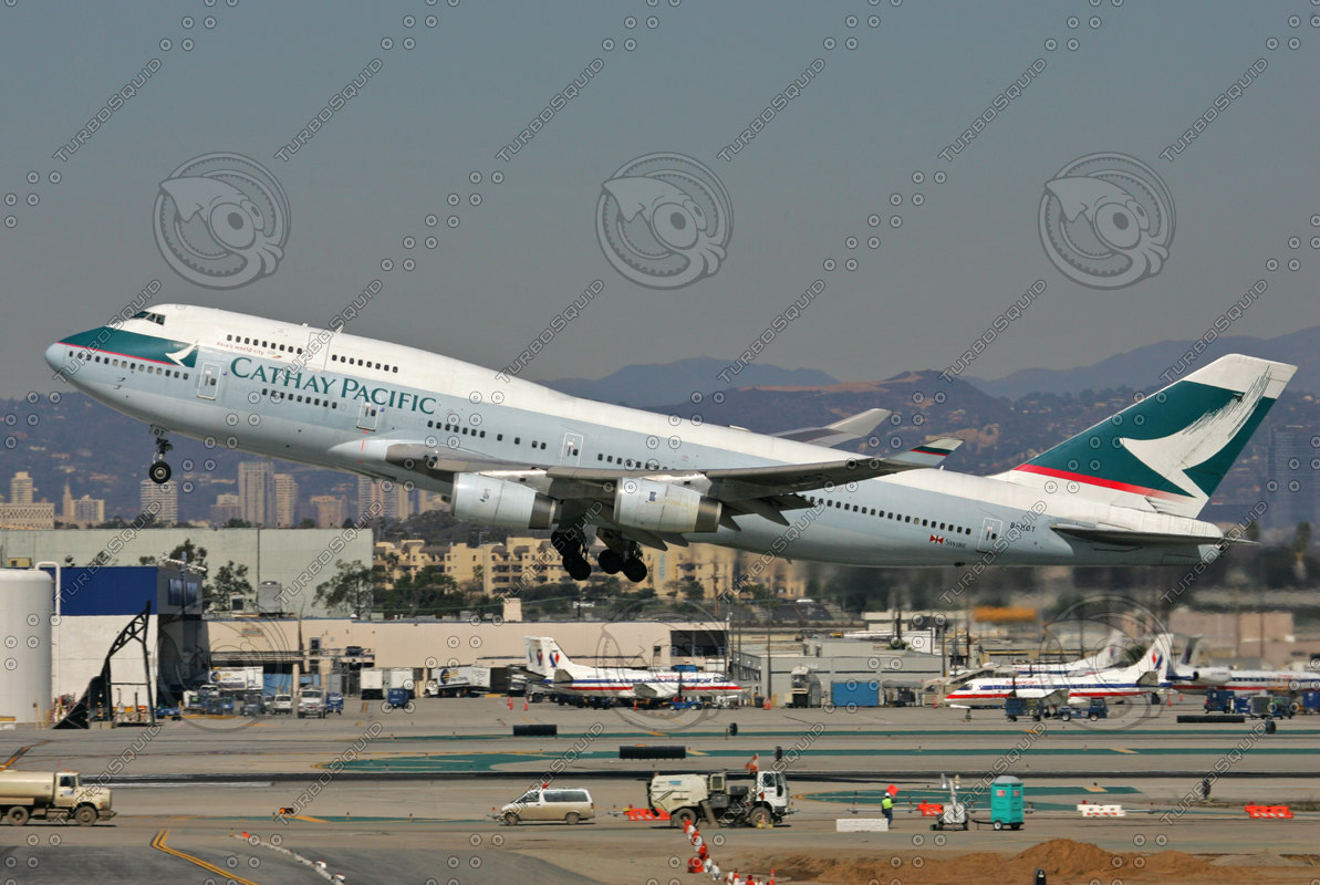 Stock JPEG BOEING B747 400 B HOT