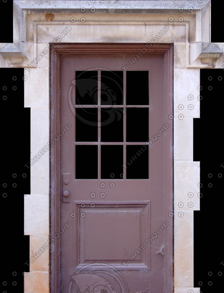 Texture JPEG door opening passage