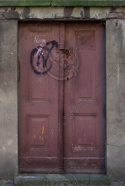 Texture Windows Bitmap basement door double