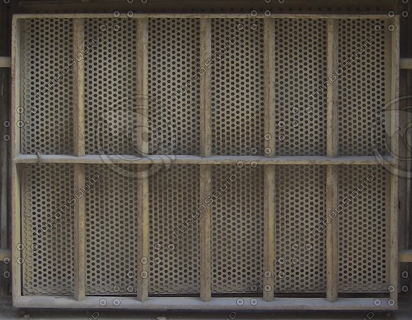 Texture Windows Bitmap grating mesh window