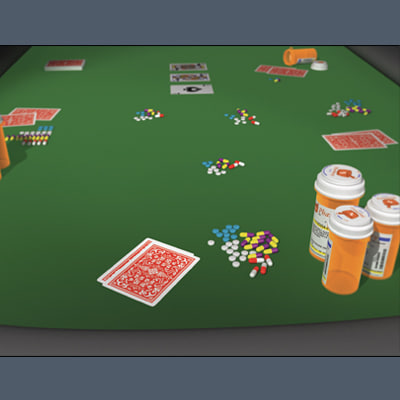 Stock TIFF gamble rx poker
