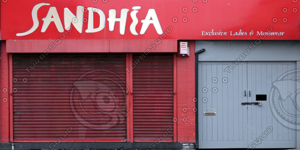 Texture JPEG shop facade front