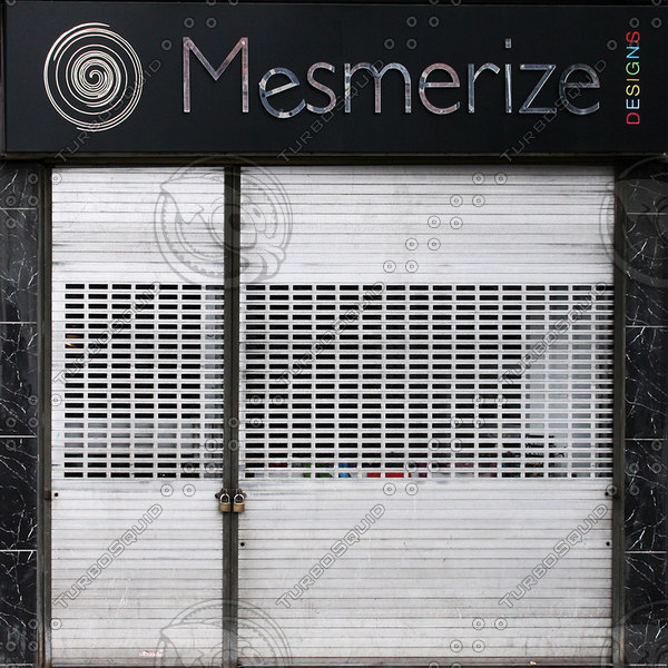 Texture JPEG shop facade front