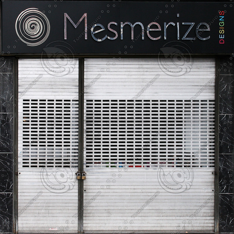 Texture JPEG shop facade front