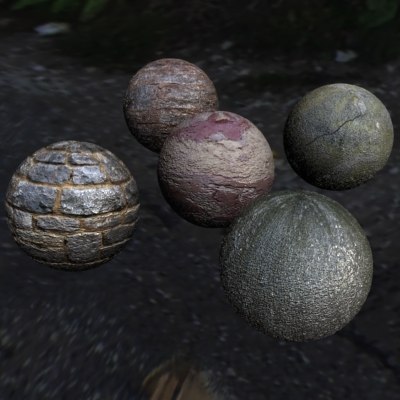 Materials 3ds Max Texture Stone wall rock