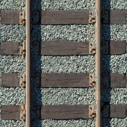 Texture PNG train track