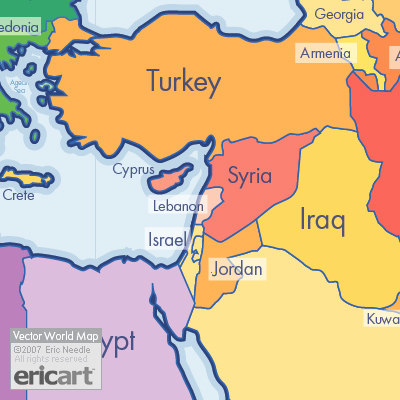 Shapes Adobe Illustrator world map vector