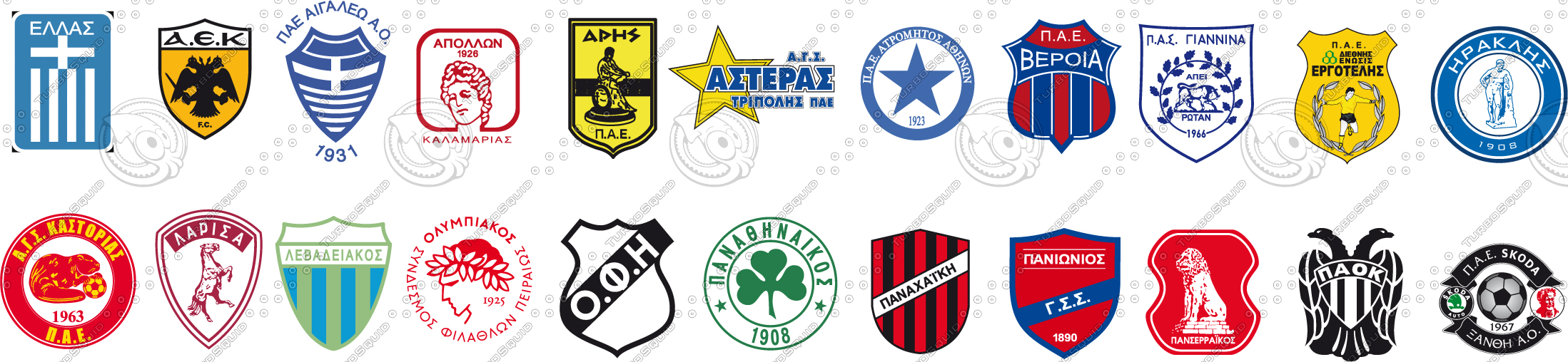 Greek Football Logo