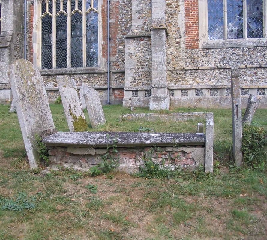 Stock JPEG cemetary tombstone building
