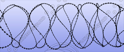Texture Photoshop barbed wire fence