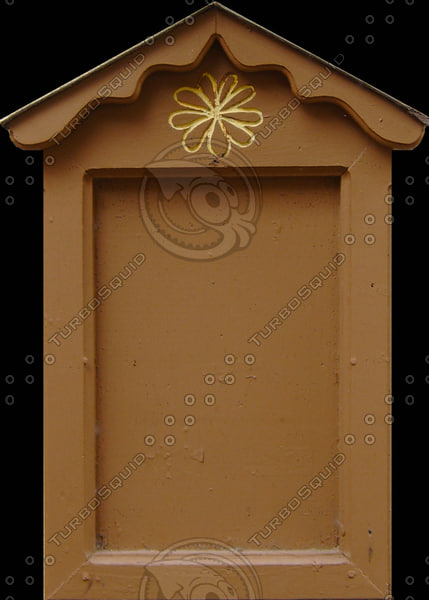 Texture JPEG painted brown sign