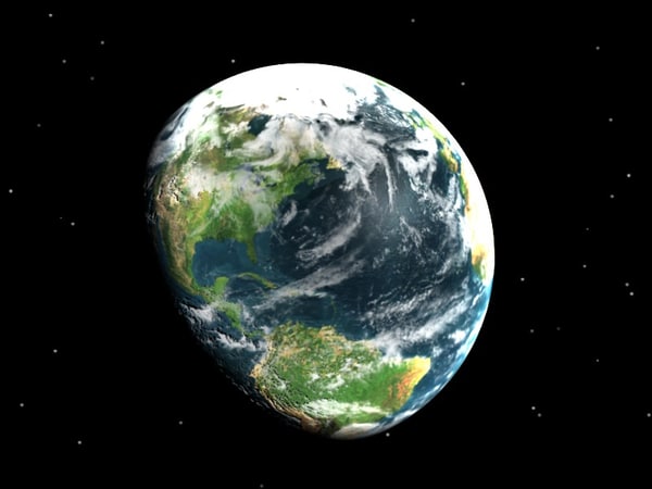 General AVI Earth Animation rendered